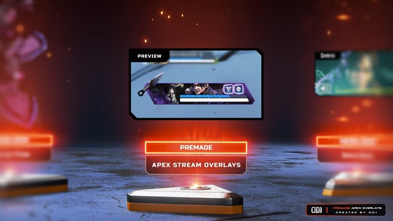 20x Premade animated Apex Health Overlays for Streaming | Etsy