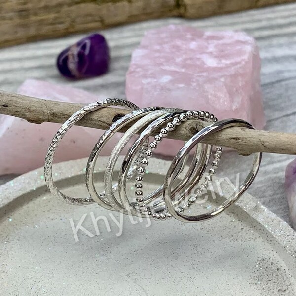 Stacking Ring Set - Etsy