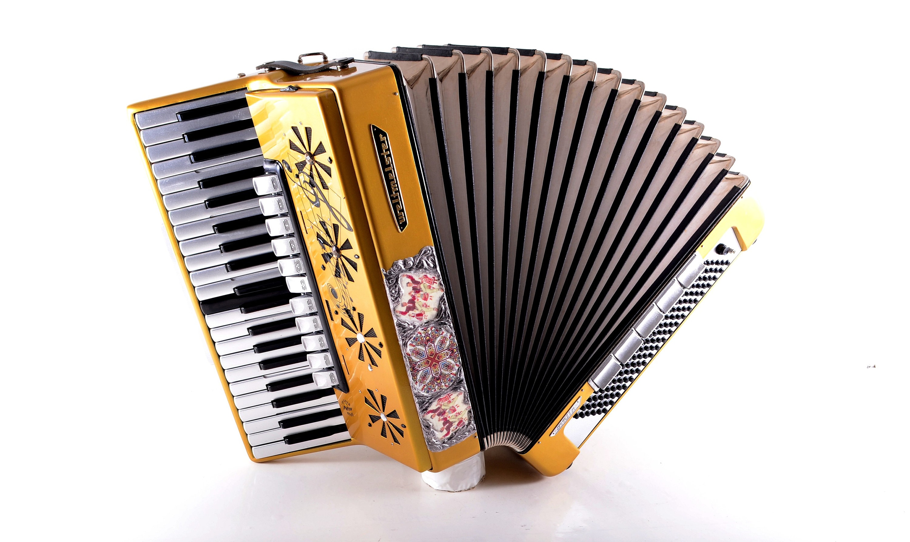 Custom Made Top Professional ACCORDION WELTMEISTER STELLA 120 Bass, 16 ...