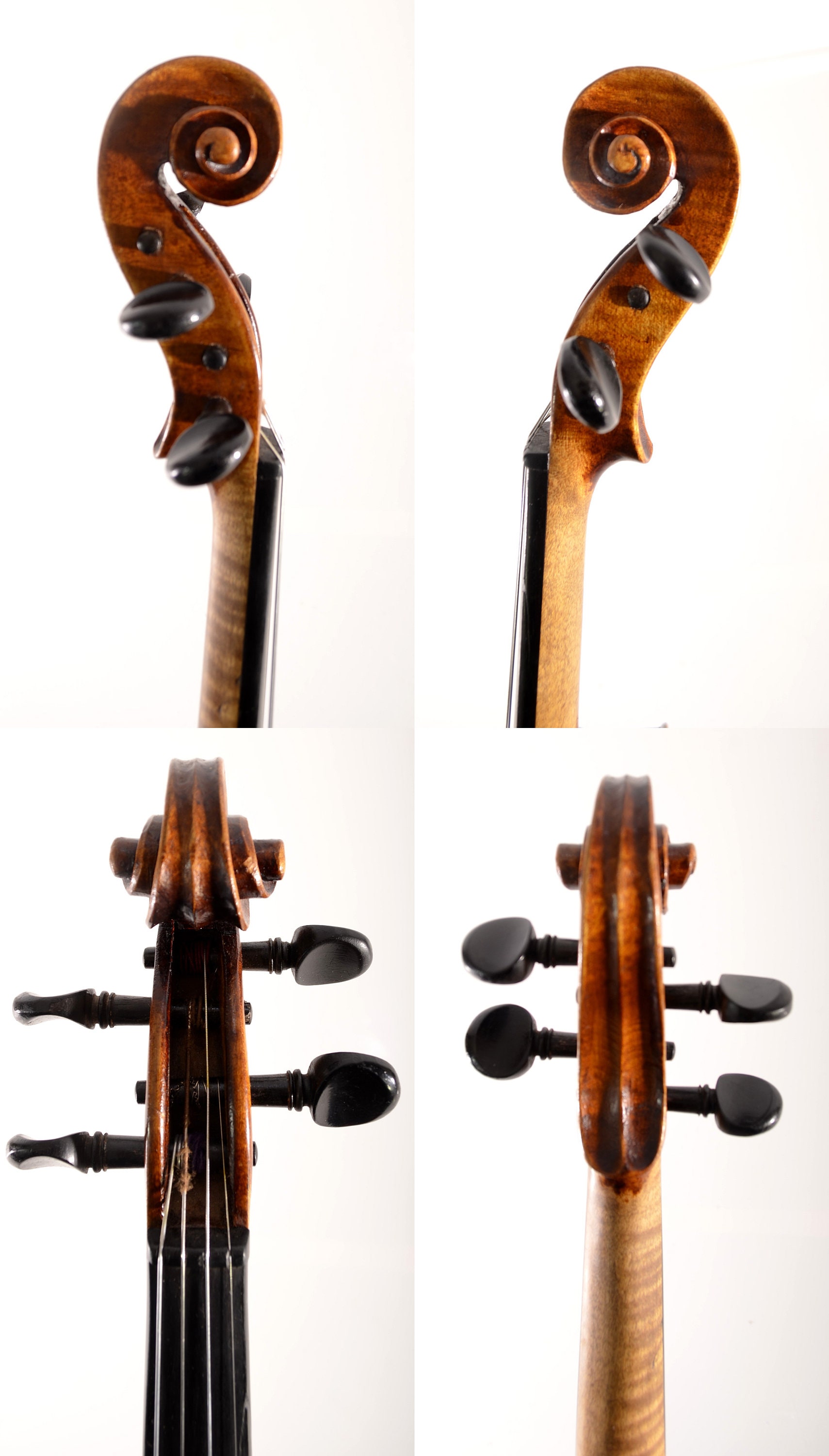 WOW Vintage Original Rare 4/4 Master Violin & Hard Case VIDEO Violin ...