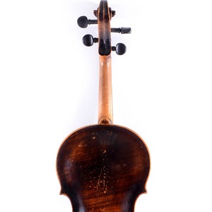 Old Vintage German Made 4/4 Master Violin STAINER Antique Wooden Case ...