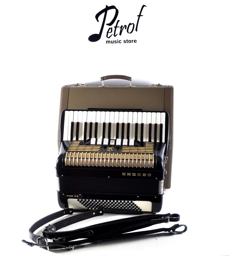 Hohner Verdi II N Accordion: 96 Bass, German Made, With Case - Etsy