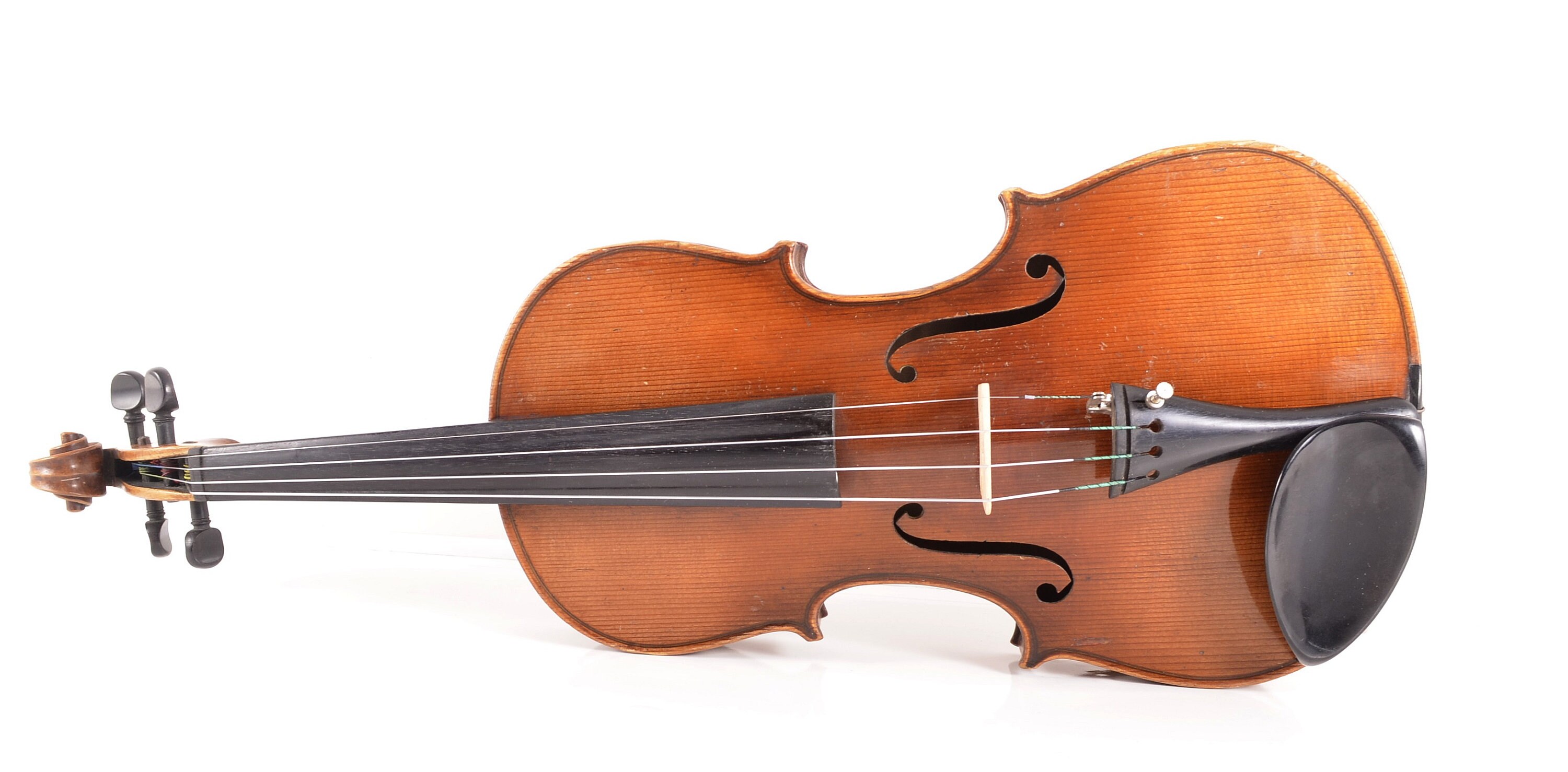 Old / Vintage 4/4 Master Violin New Strings & Hard Case youtube VIDEO 小 ...