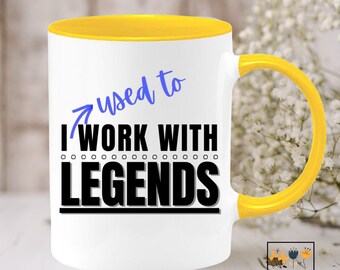 I Used to Work With Legends Tumbler - Etsy