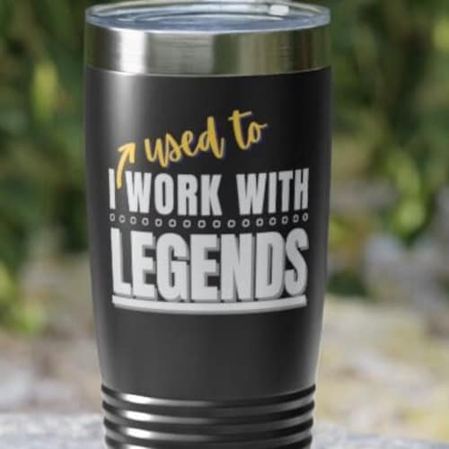 Coworker Leaving Mug I Used to Work With Legends Coffee - Etsy