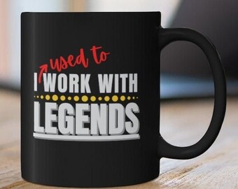 I Used to Work With Legends Tumbler - Etsy