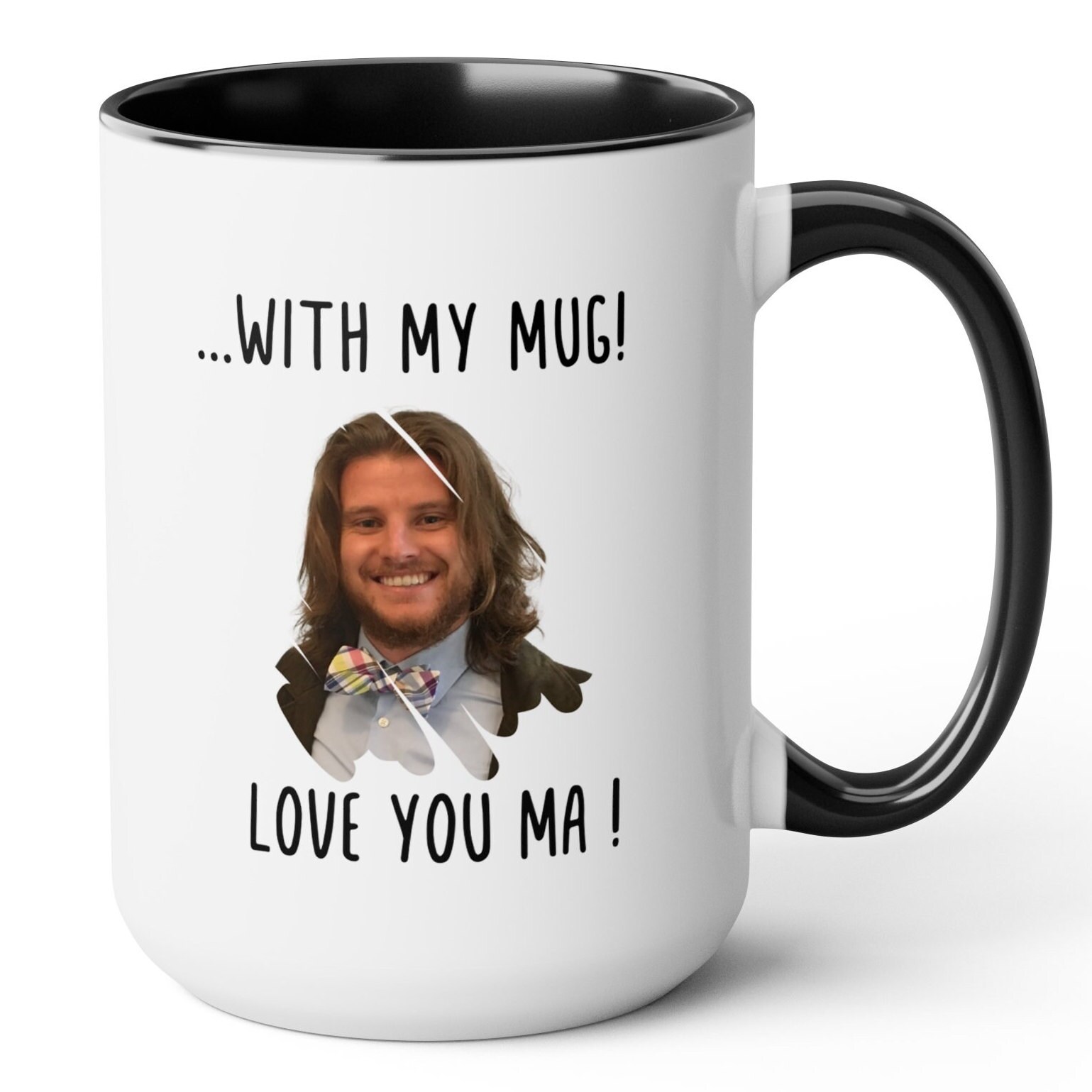 Personalized 2 Tone Favorite Child Photo Mug, Being Your Favorite Seems ...