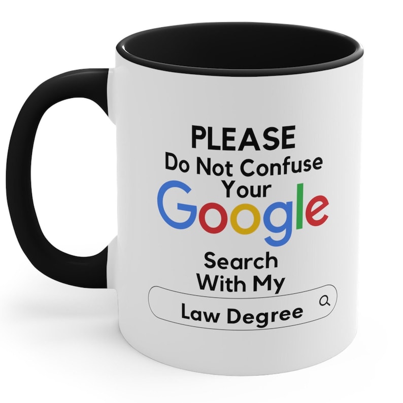 Funny Attorney, Google Search Coffee Mug, Lawyer Appreciation ...