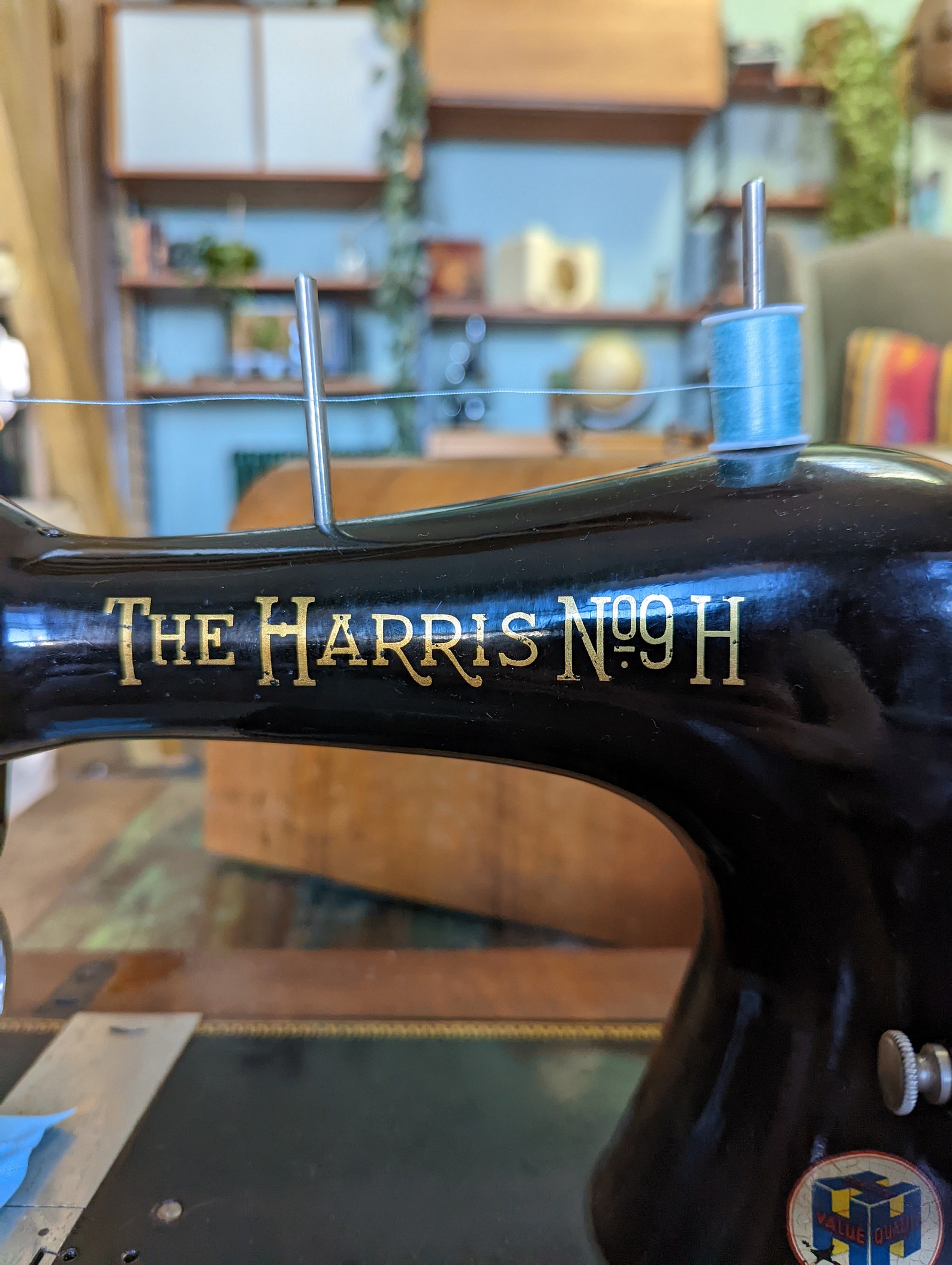 Harris Number 9H Hand Crank Sewing Machine - Etsy UK