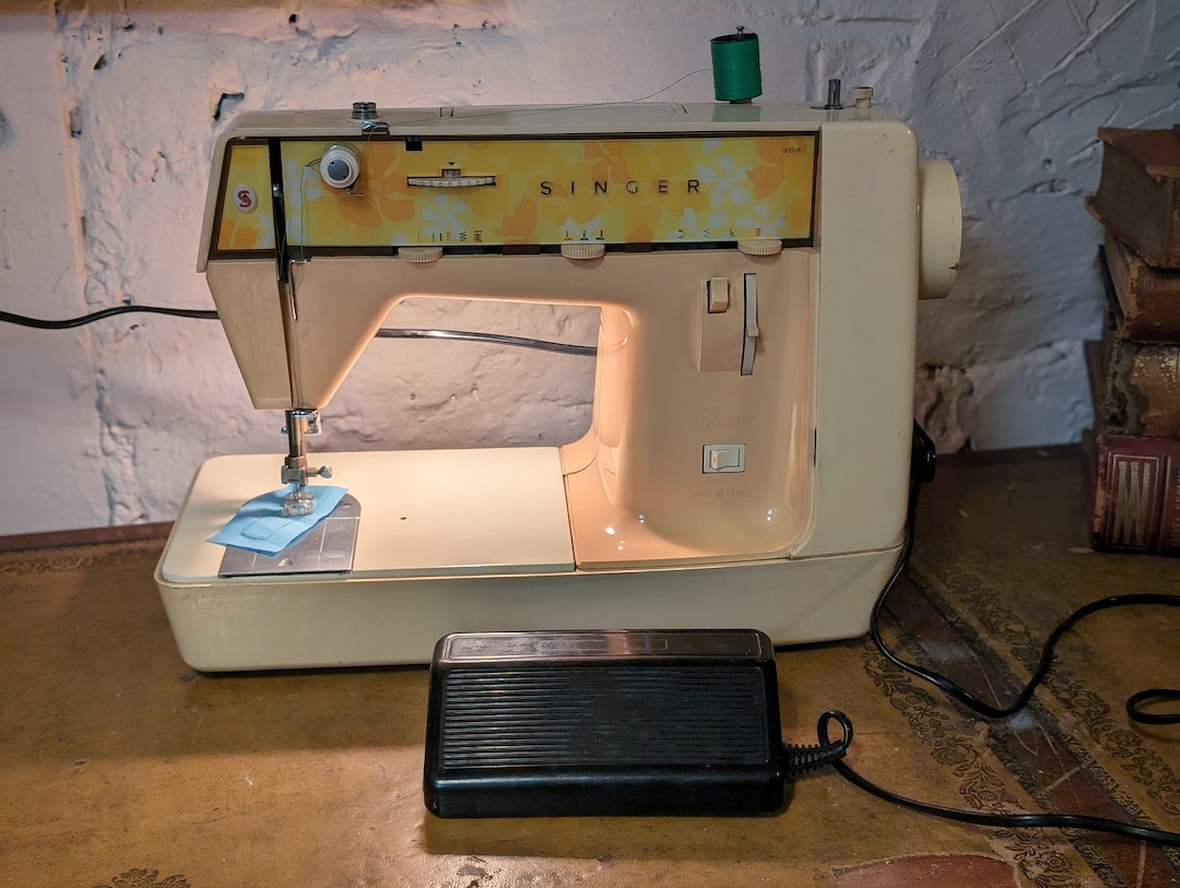 Singer 354 Starlet Vintage Electric Sewing Machine - Etsy