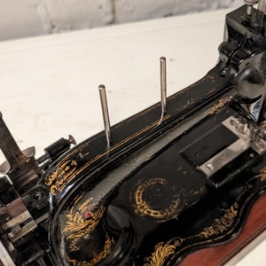 Antique Kays Fiddle Base Sewing Machine - Serviced - Etsy