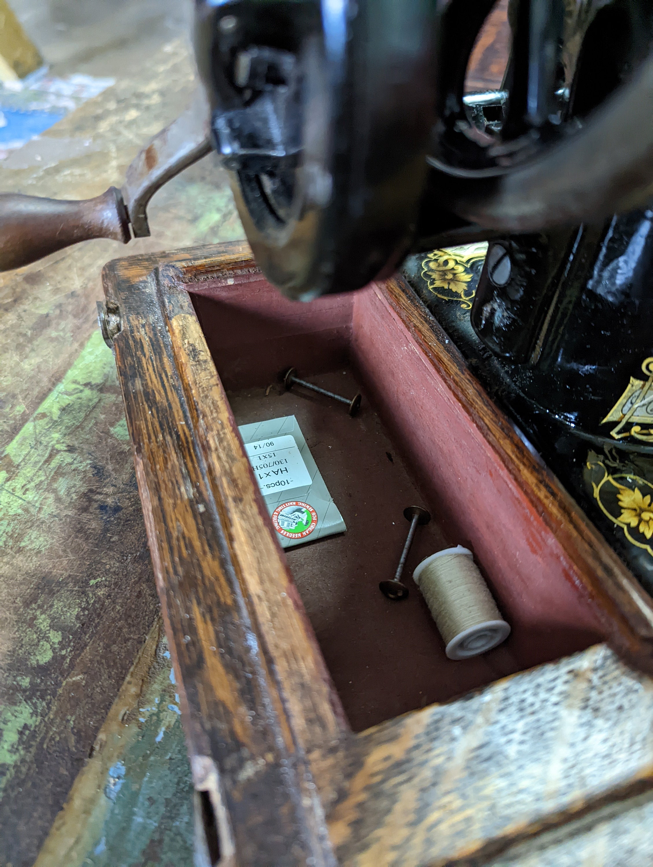 Singer 28K Hand Crank Sewing Machine - Etsy