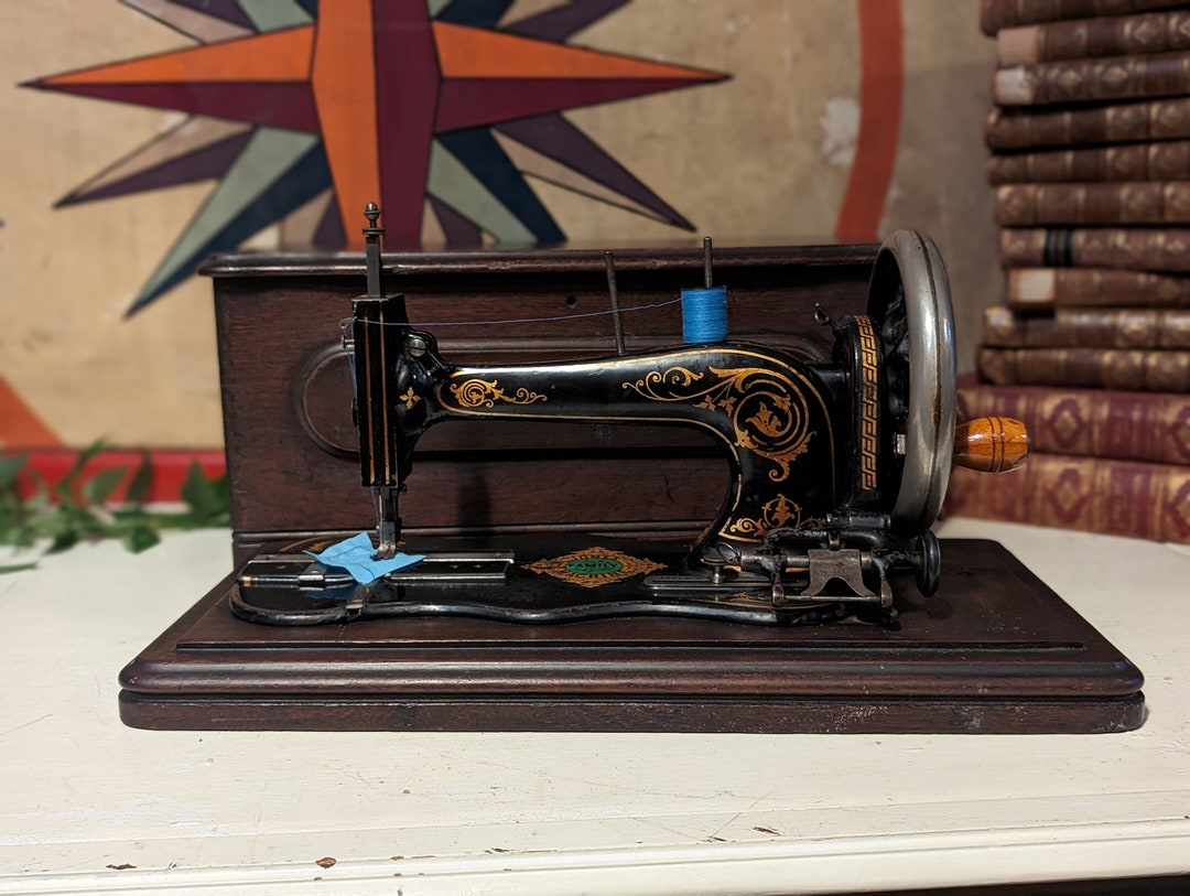 Jones Antique Fiddle Base Sewing Machine Type D - Etsy