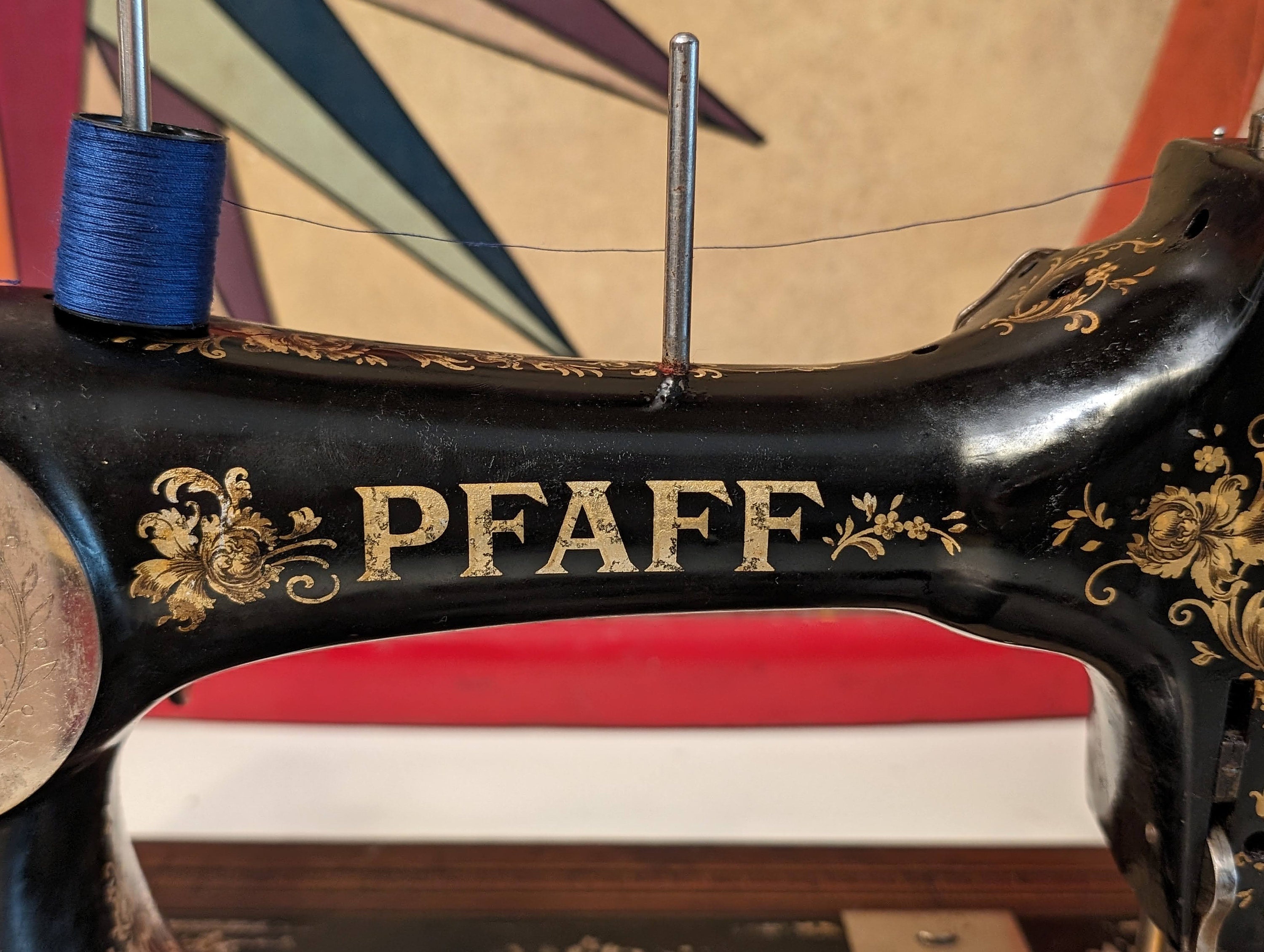 Antique Hand Crank PFAFF Model K Sewing Machine - Etsy UK