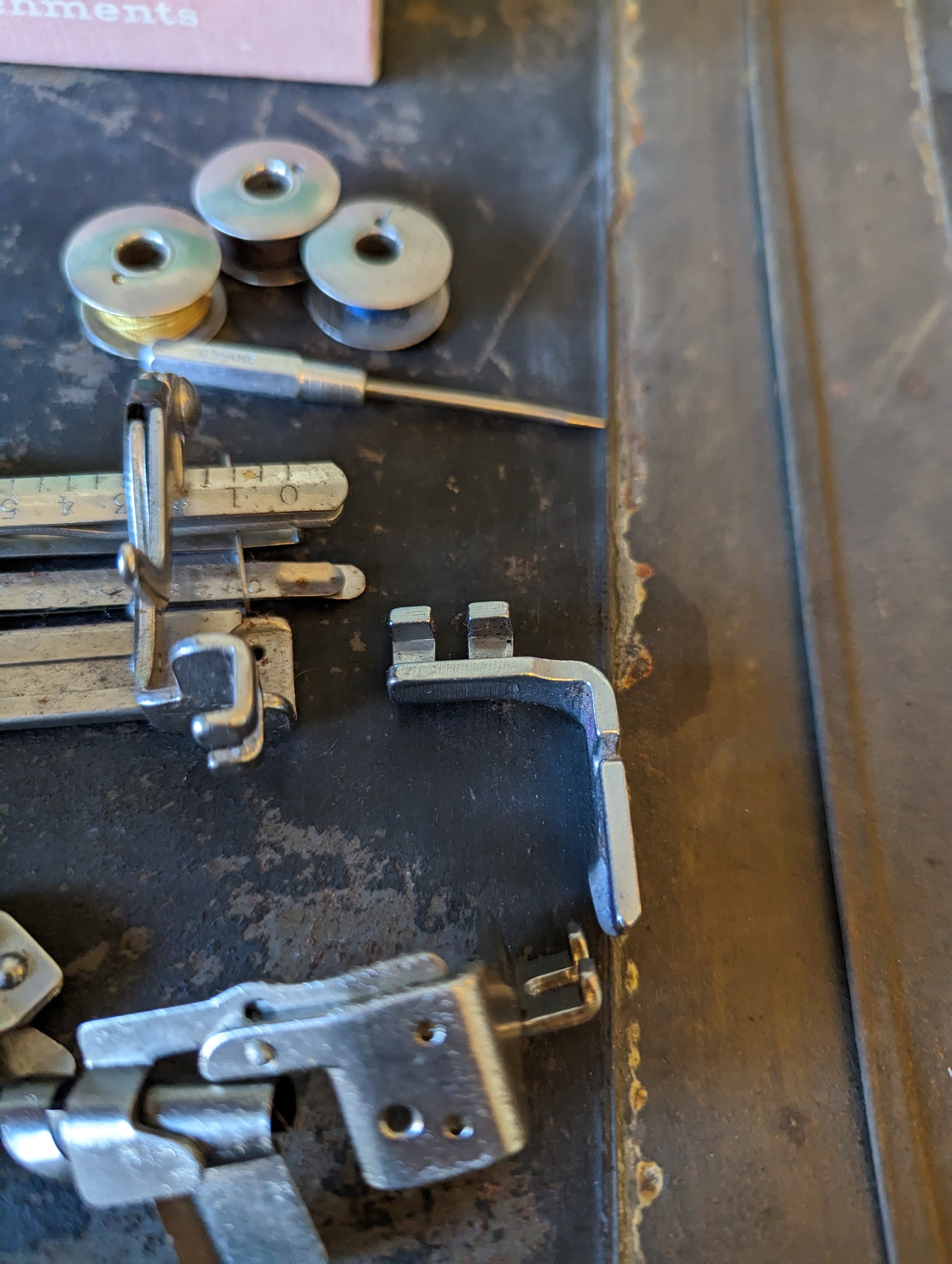 Set of Vintage Singer Sewing Machine Attachments - Etsy