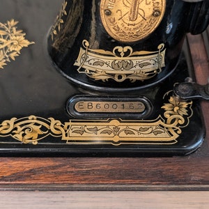 Singer 28K Hand Crank Sewing Machine - Etsy