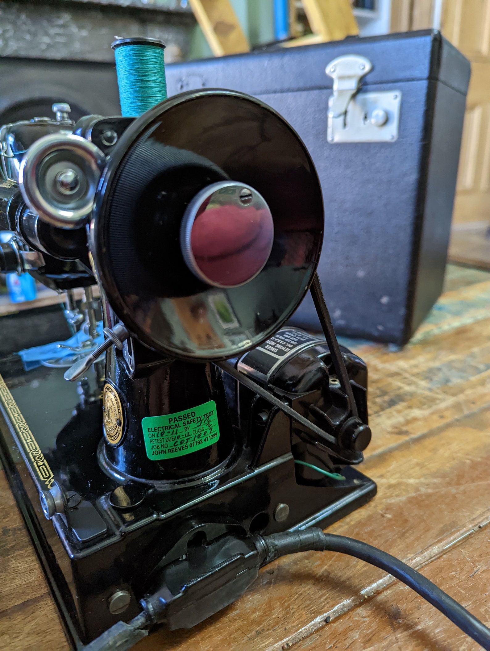 Singer 221K Featherweight Electric Sewing Machine - Etsy