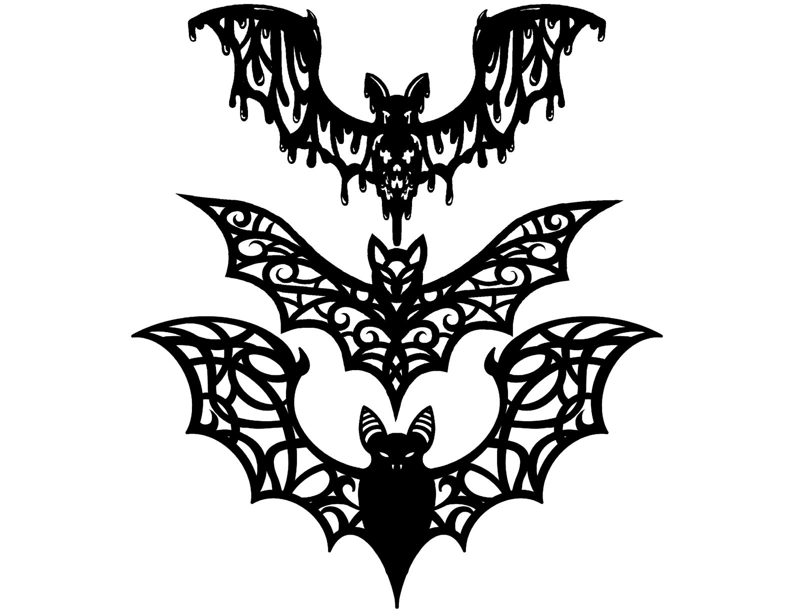 Little Bat SVG File Bundle(for Cricut or Other Cutting Machines) - Etsy