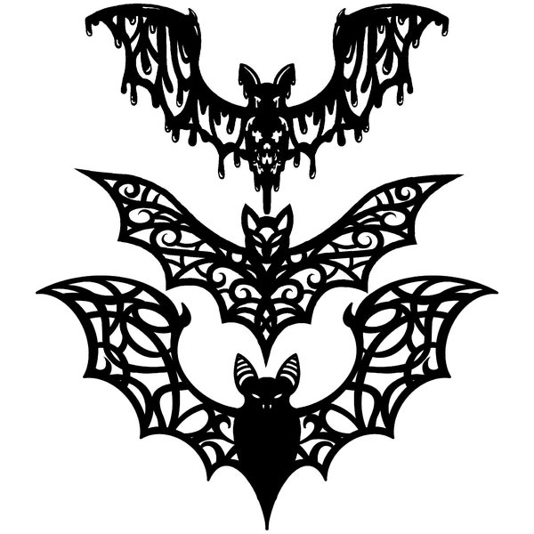 Bat Svg - Etsy