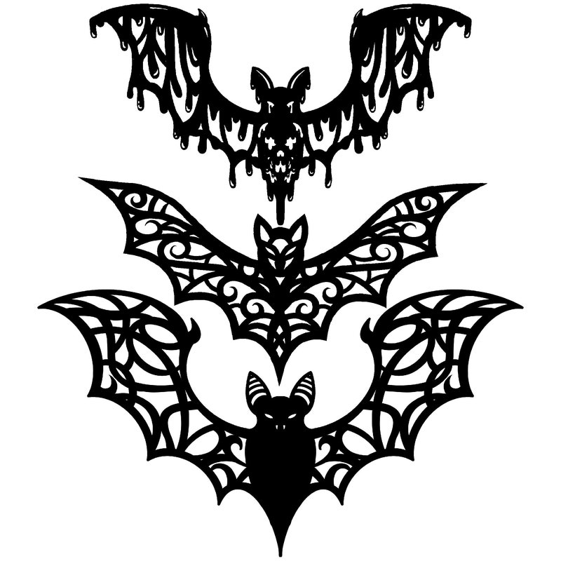 Lace Bat - Etsy