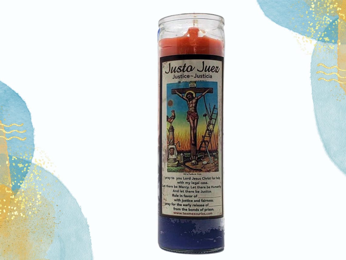 Justice Candles ~ Set of Four Candles ~ Velas Para Justicia ~ Set De ...