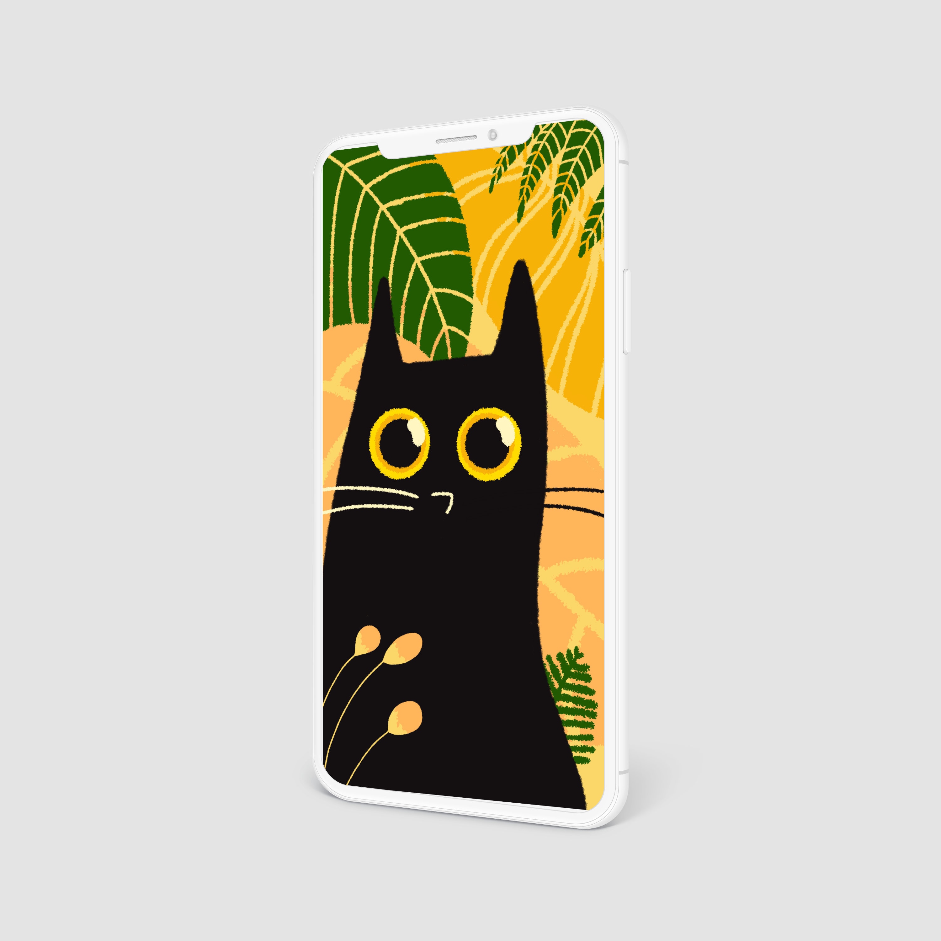 Cat Iphone 5 Wallpaper