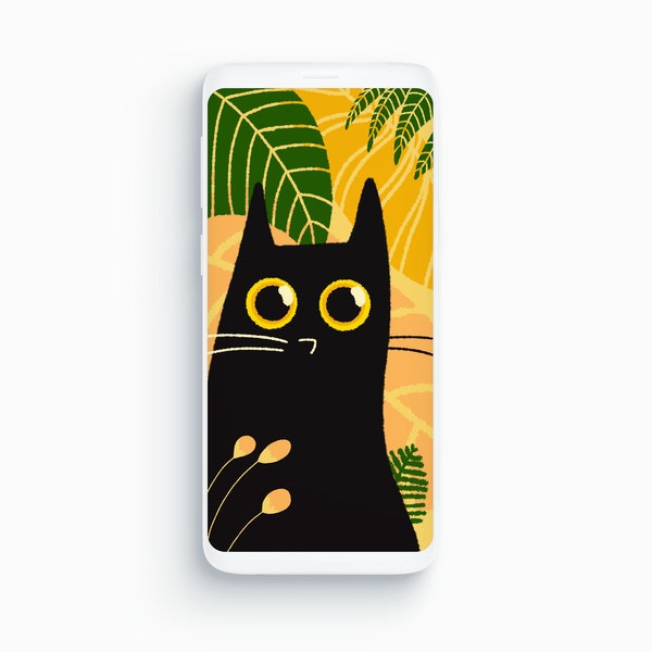 Cat Wallpaper, Lock Screen - Etsy