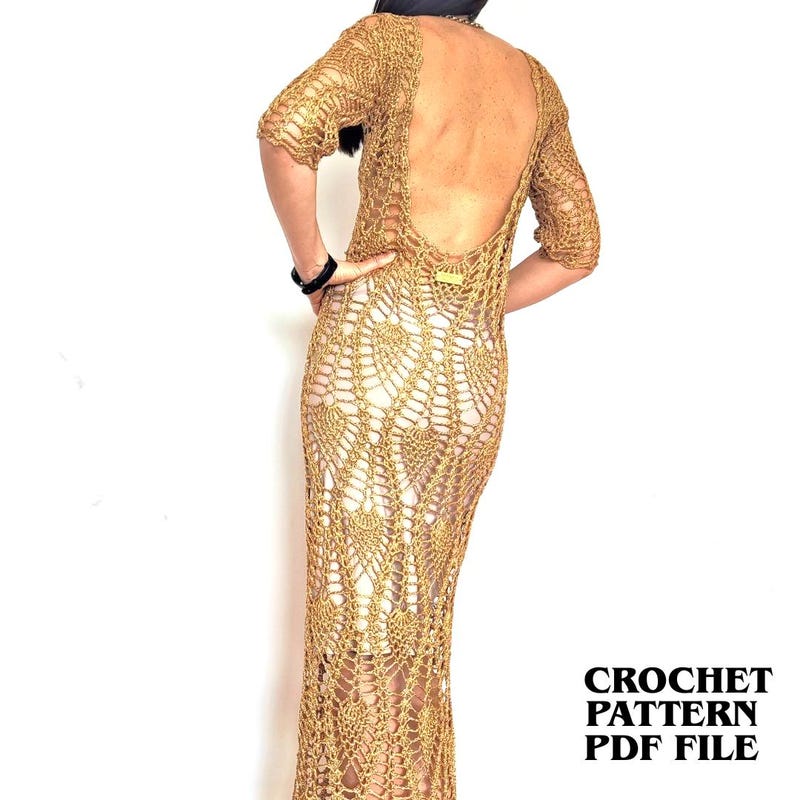 Sexy Crochet Dress - Etsy