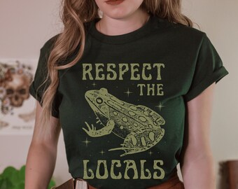 Frog Shirt Goblin Core Clothes Goblincore Clothing Cottage Core Shirt ...