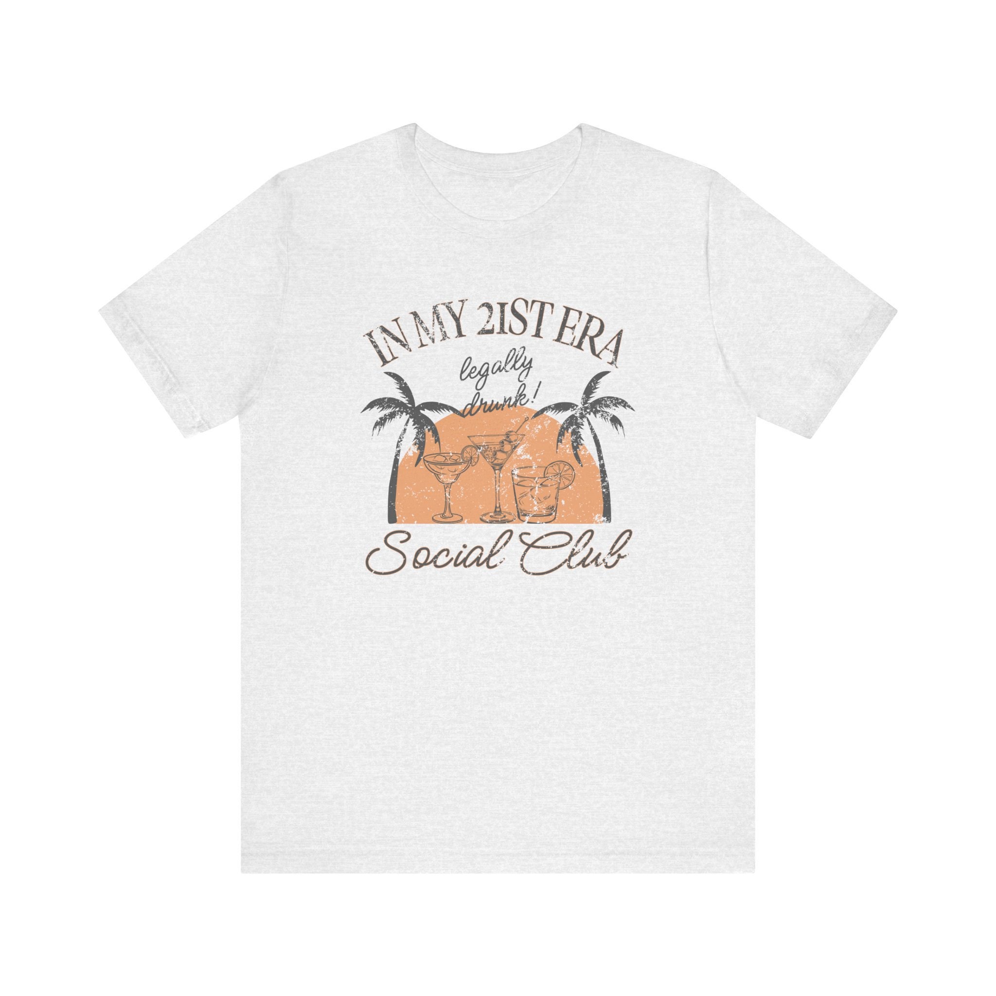 In My 21st Era Tshirt 21st Birthday Shirt 21st Birthday Margarita Theme ...