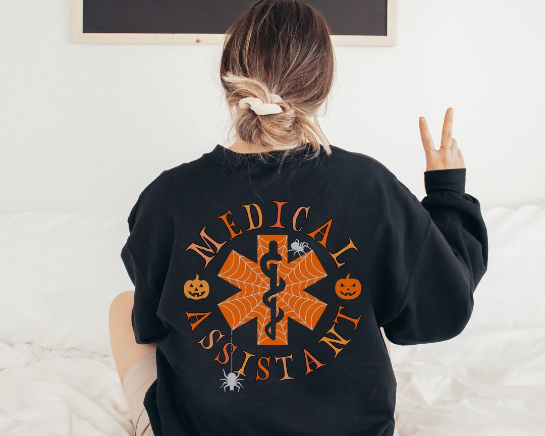 Halloween CMA Sweatshirt Cma Shirt Cma Fall Shirt Medical Assistant ...