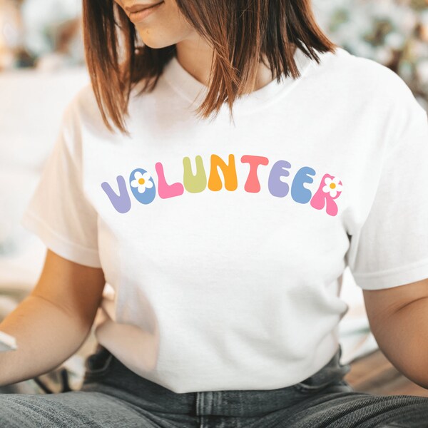 Volunteer Tshirt - Etsy