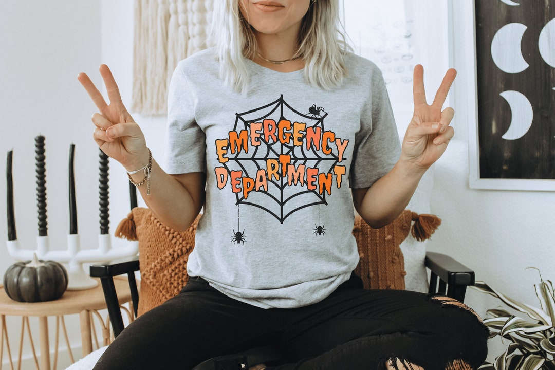 Halloween Emergency Department Shirt Halloween ER Shirt Halloween Er ...