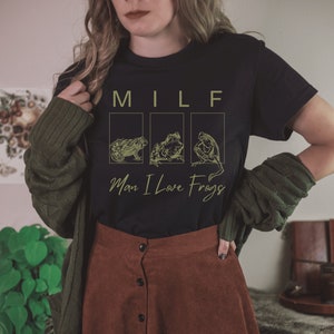 Frog Shirt Cottage Core Goblin Core Shirt Goth Cottage Core Womens ...