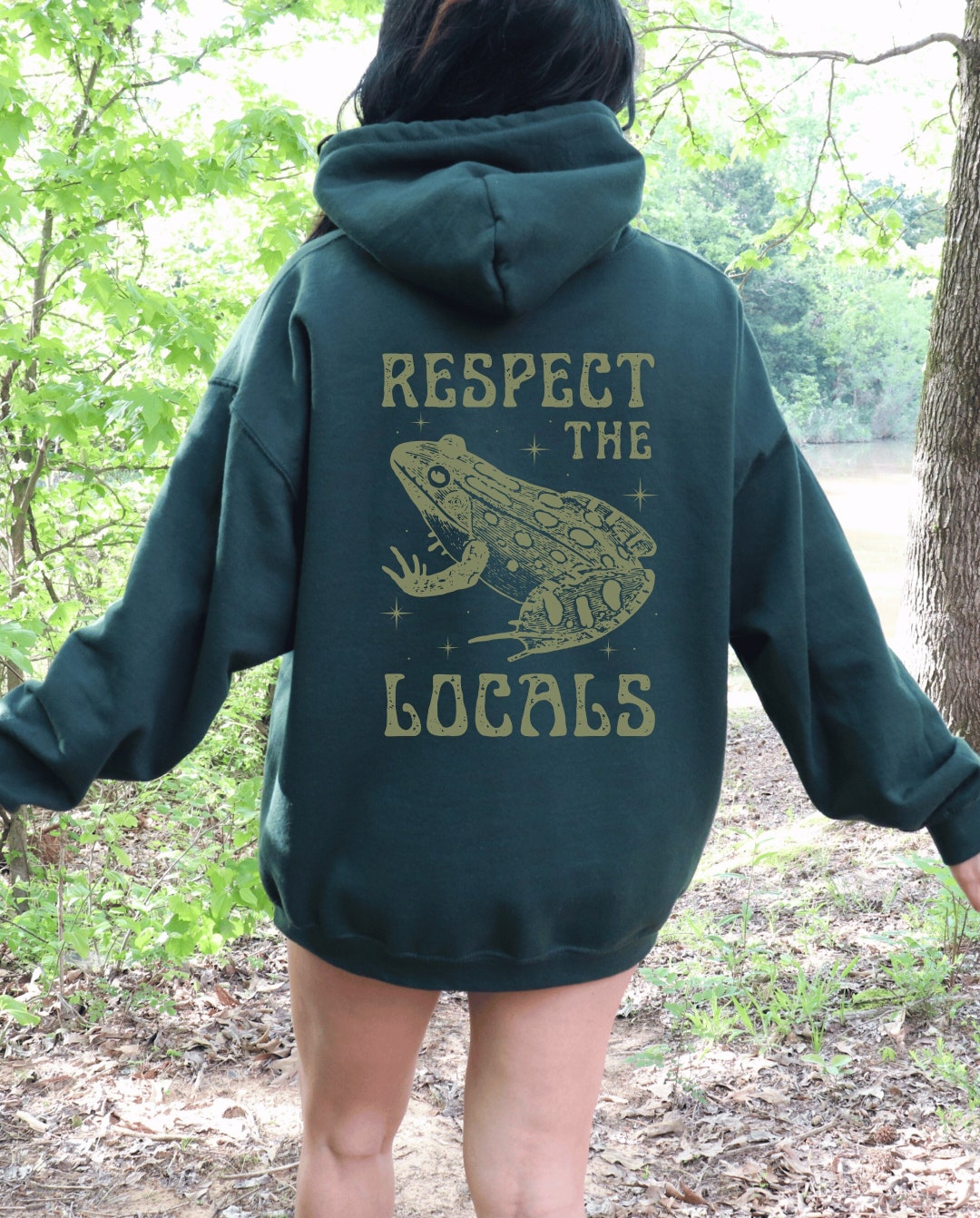 Frog Shirt Frog Hoodie Goblin Core Clothes Goblincore Clothing Cottage ...