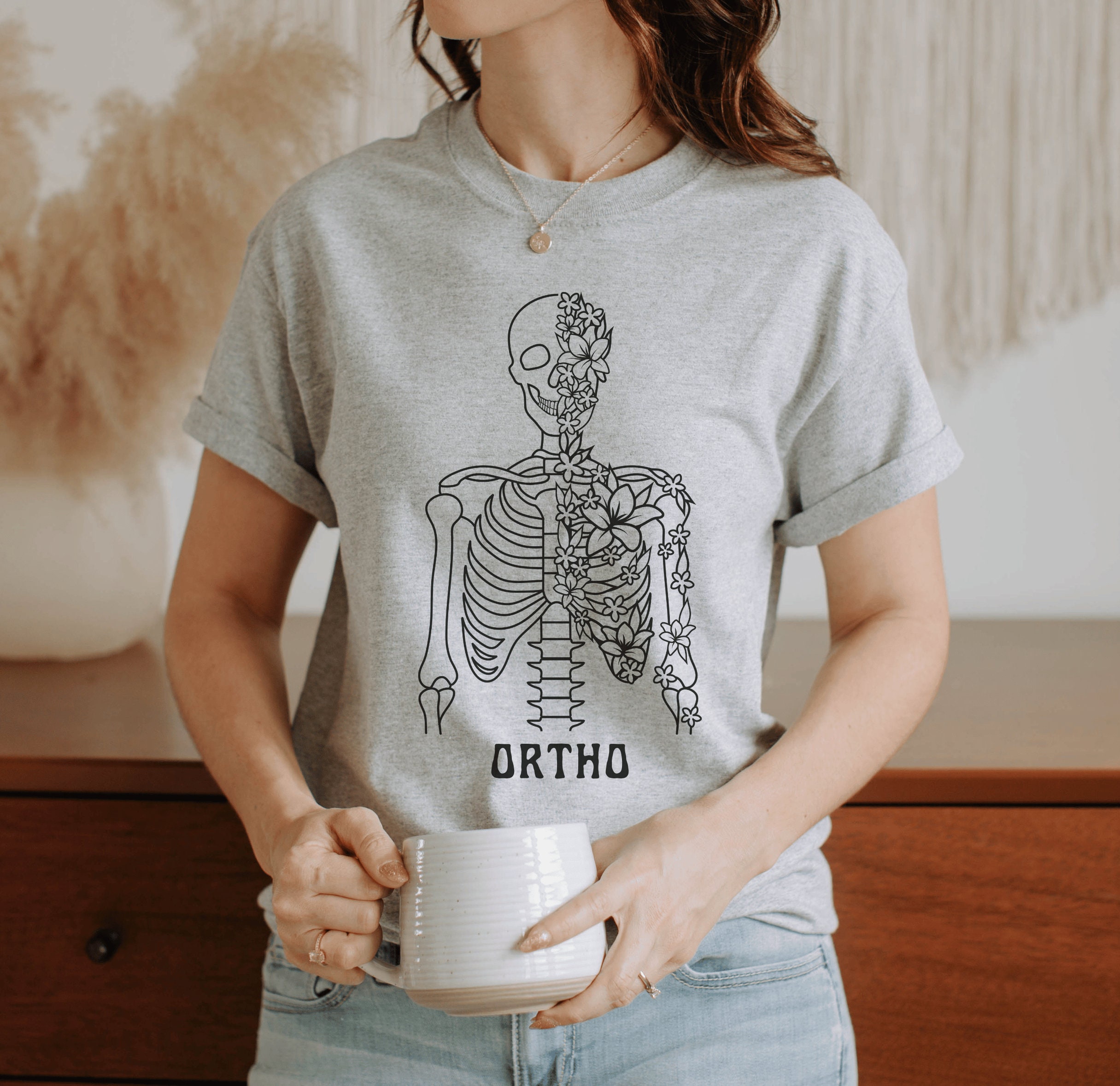 Ortho Nurse Shirt Ortho Skeleton Shirt Orthopedic Shirt Ortho Shirt ...