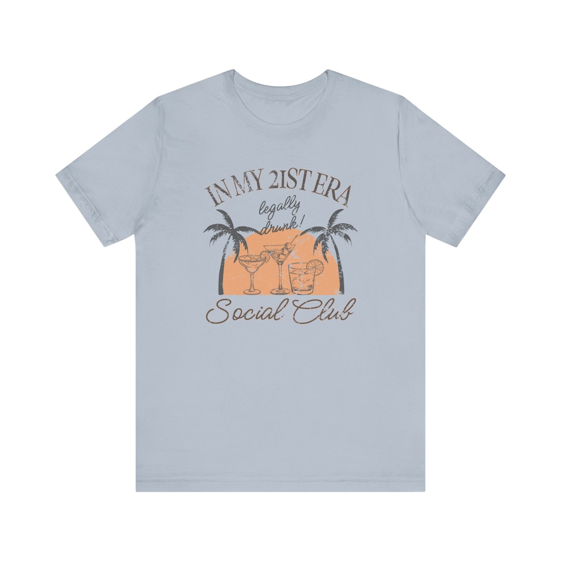 In My 21st Era Tshirt 21st Birthday Shirt 21st Birthday Margarita Theme ...