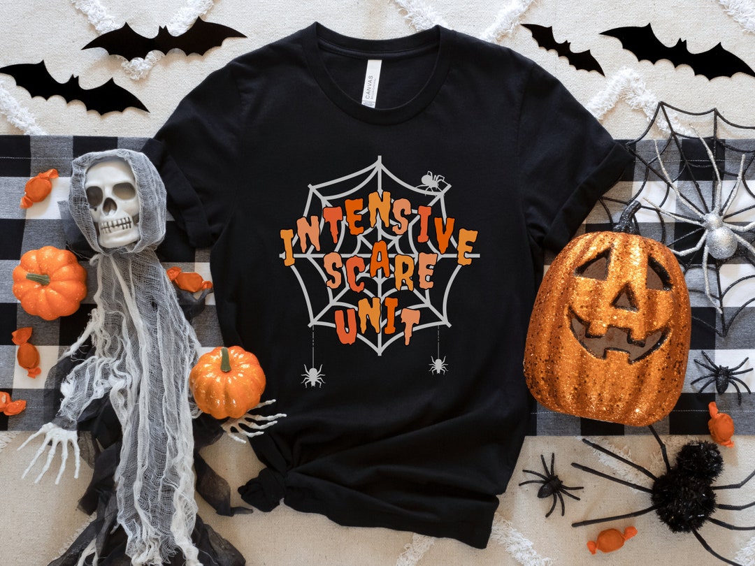 Halloween ICU Shirt Icu Nurse Shirt Intensive Care Unit Shirt Intensive ...