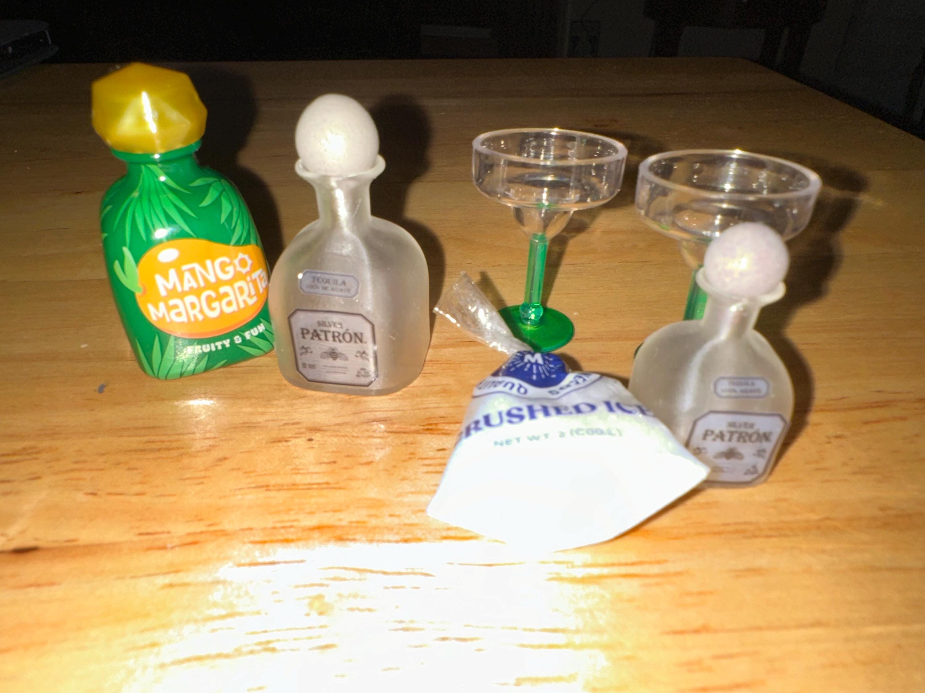 Miniature Dollhouse Patron Tequilla Bottle With Removable Top - Etsy