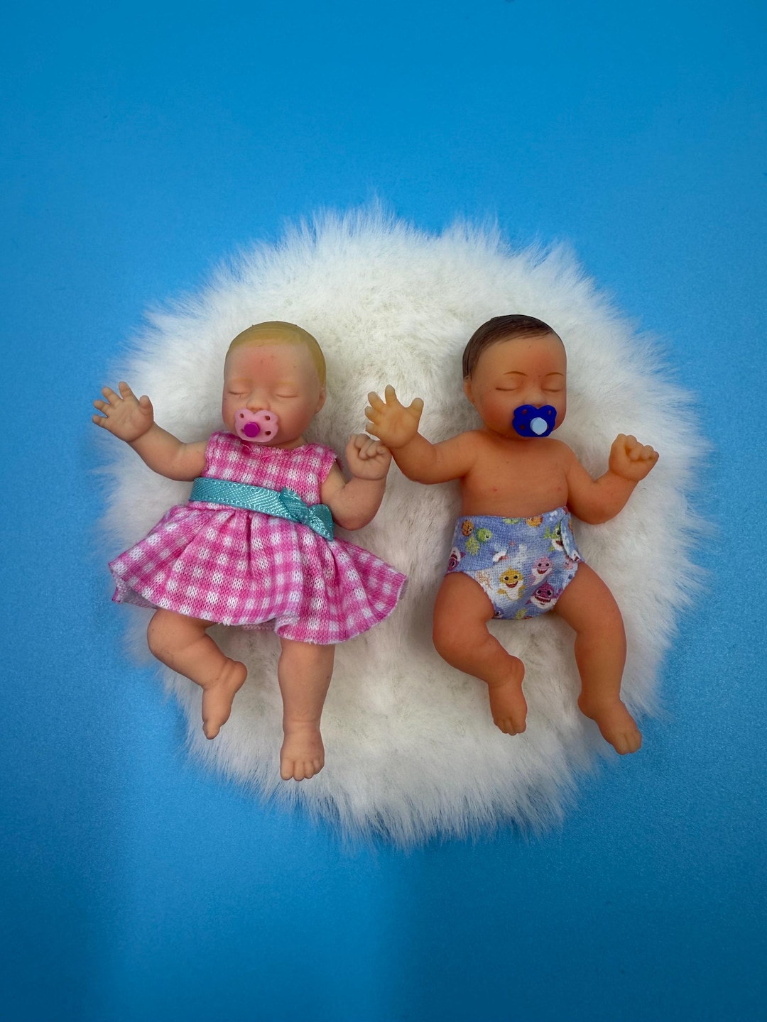 Miniature Pacifier With Handle for My Mini Baby Silicone Dolls - Etsy