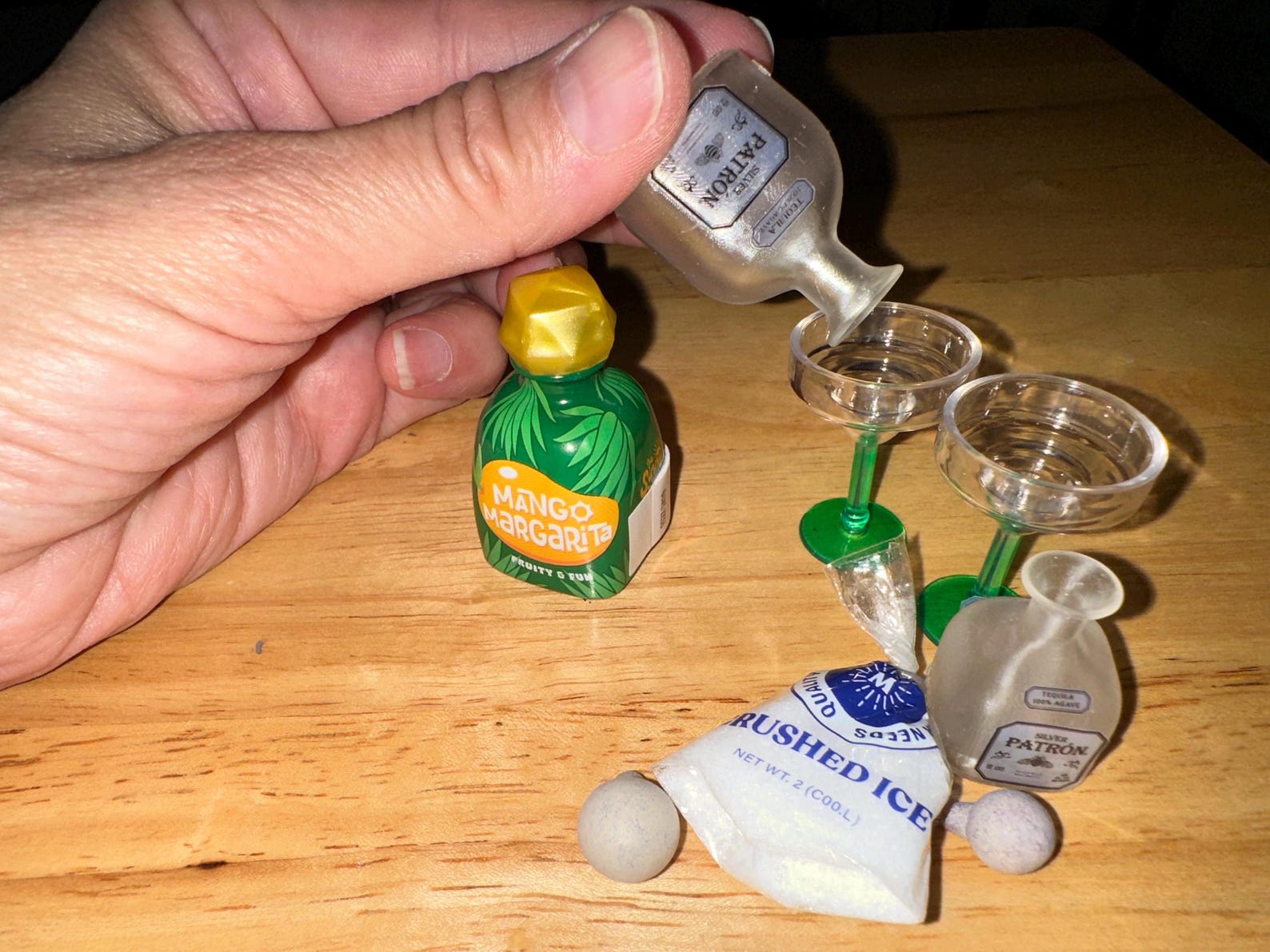Miniature Dollhouse Patron Tequilla Bottle With Removable Top - Etsy