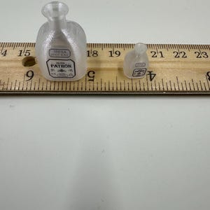 Miniature Dollhouse Patron Tequilla Bottle With Removable Top - Etsy