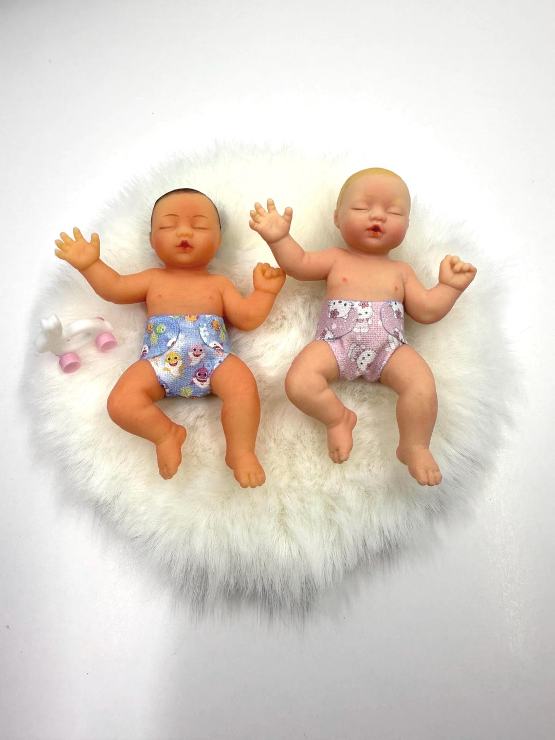 Cloth Diaper for Zuru My Mini Baby - 1 Piece - With Adhesive Fastener ...