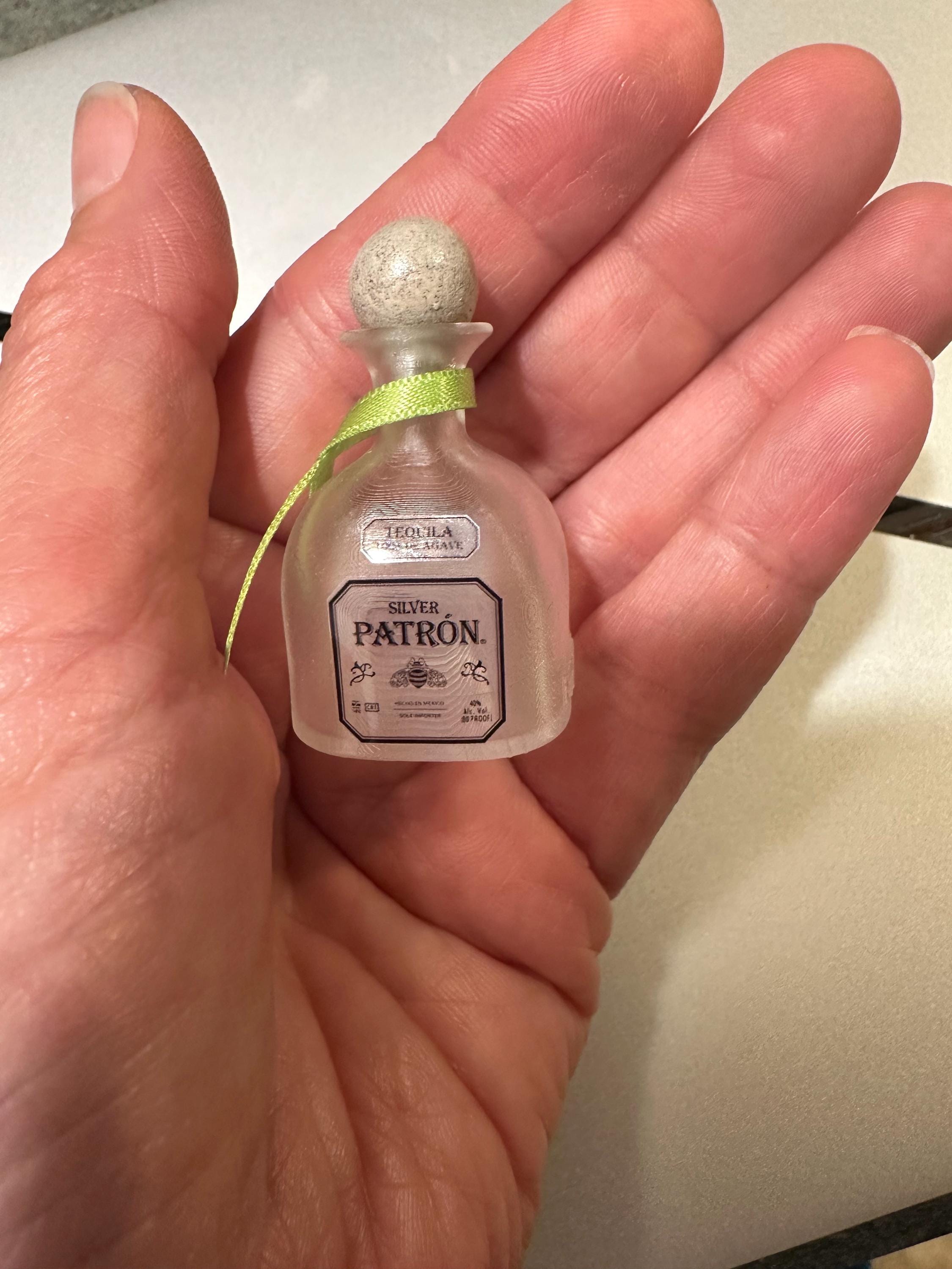 Miniature Dollhouse Patron Tequilla Bottle With Removable Top - Etsy