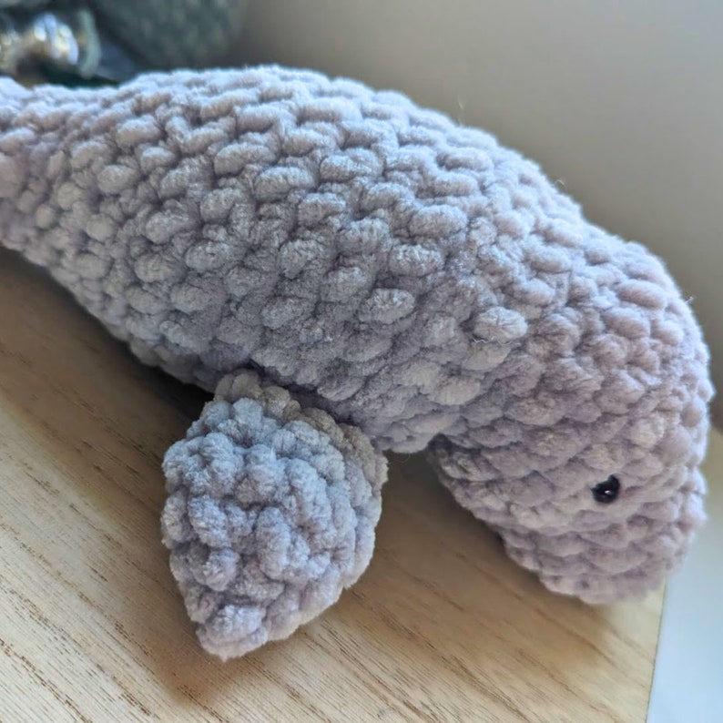 Mulberry and Moo Moo the Florida Manatee Crochet Pattern - Etsy