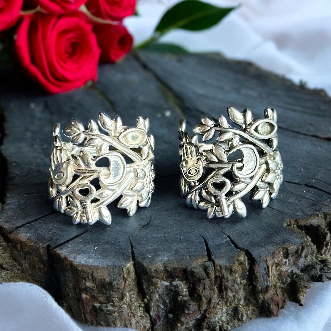 Sterling Silver Cimaruta Statement Ring - Etsy