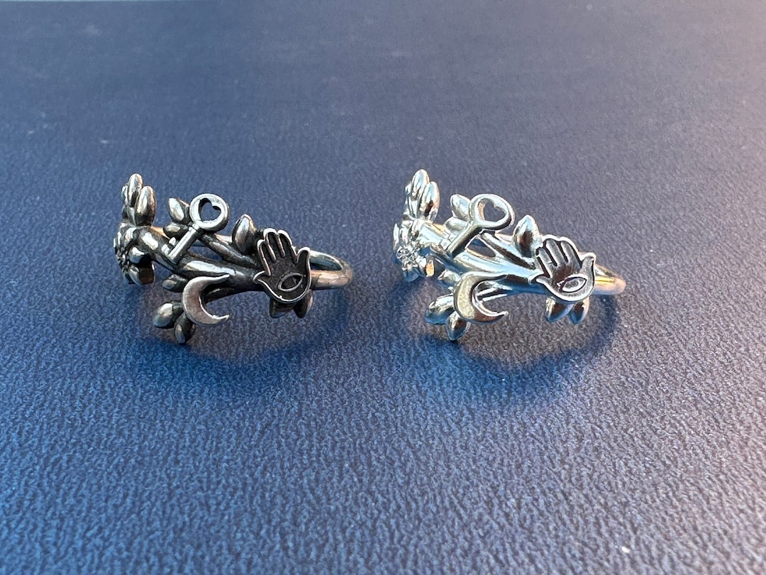 Sterling Silver Italian Cimaruta Folk Magic Good Luck Charm - Etsy