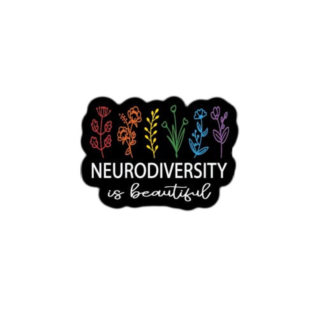 Neurodiversity is Beautiful Autism Colorful Sticker for Laptop - Etsy