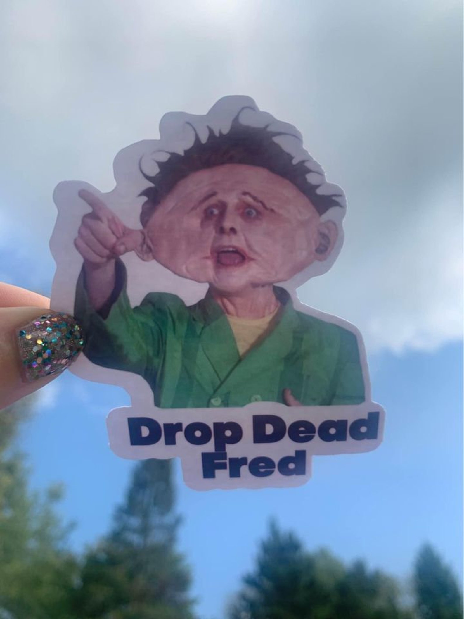 Drop Dead Fred Squashed Head Funny 1990's Movie Waterproof - Etsy