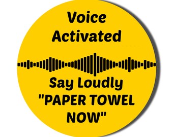 Paper Towel Sticker - Etsy